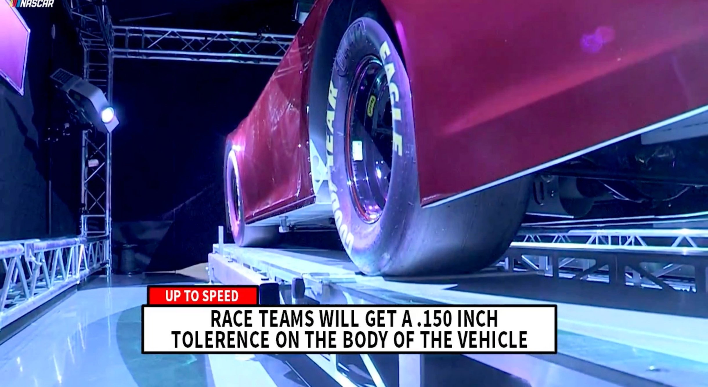 NASCAR Inspection Process: Optical Scanning Station (VIDEO) - Racing News