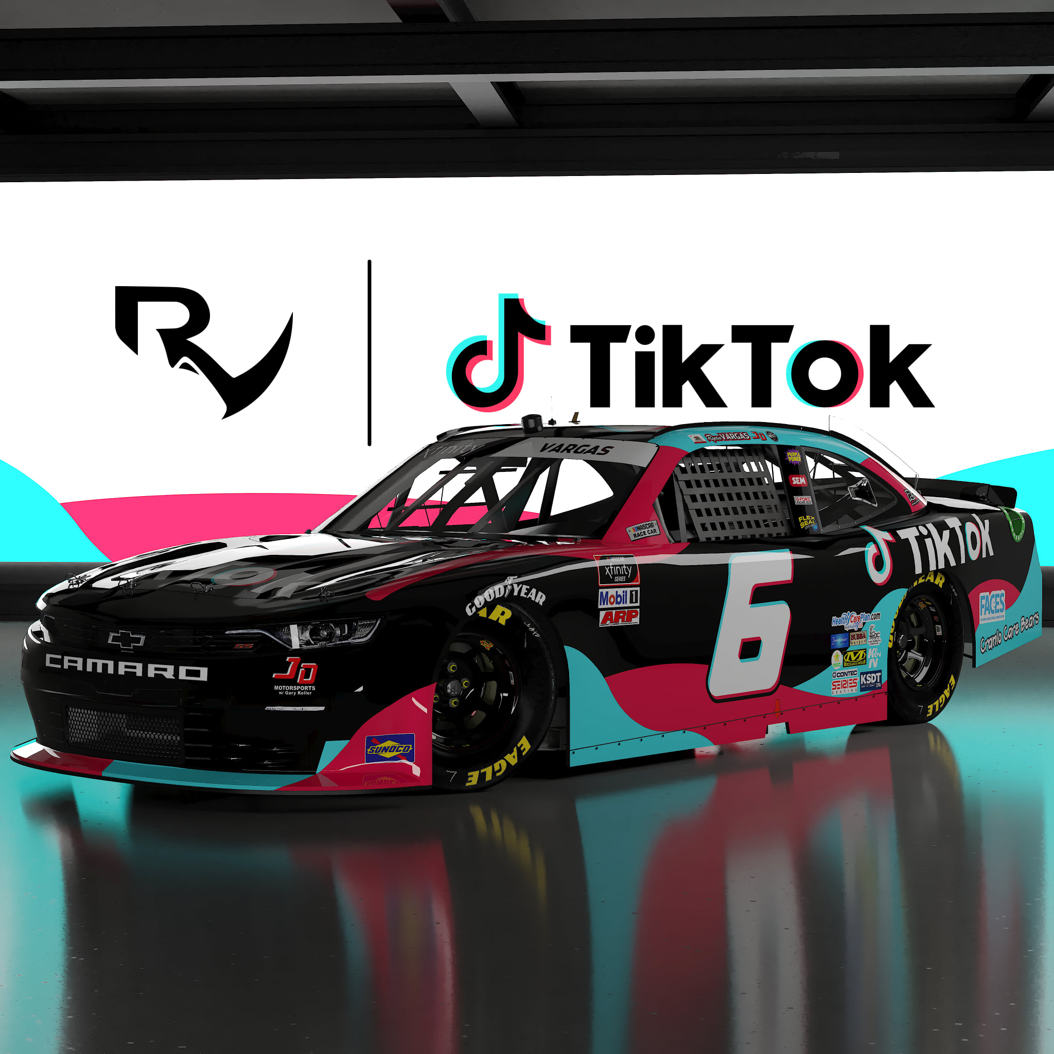 Josh Berry enters the NASCAR Cup Series race at Daytona