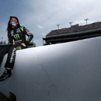 Hailie Deegan's dad Brian Deegan calls out NASCAR driver (Video)