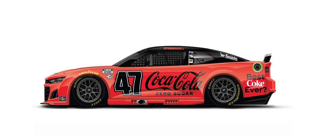 Ricky Stenhouse Jr: Coca-Cola Paint Scheme (Photo)