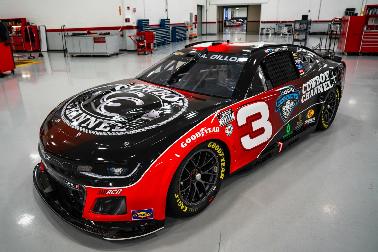 Austin Dillon: The Cowboy Channel paint scheme makes debut