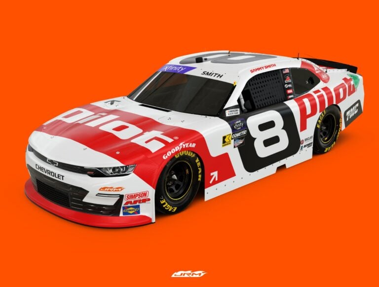 Famed No. 8 font returns to JR Motorsports in 2025 - Racing News