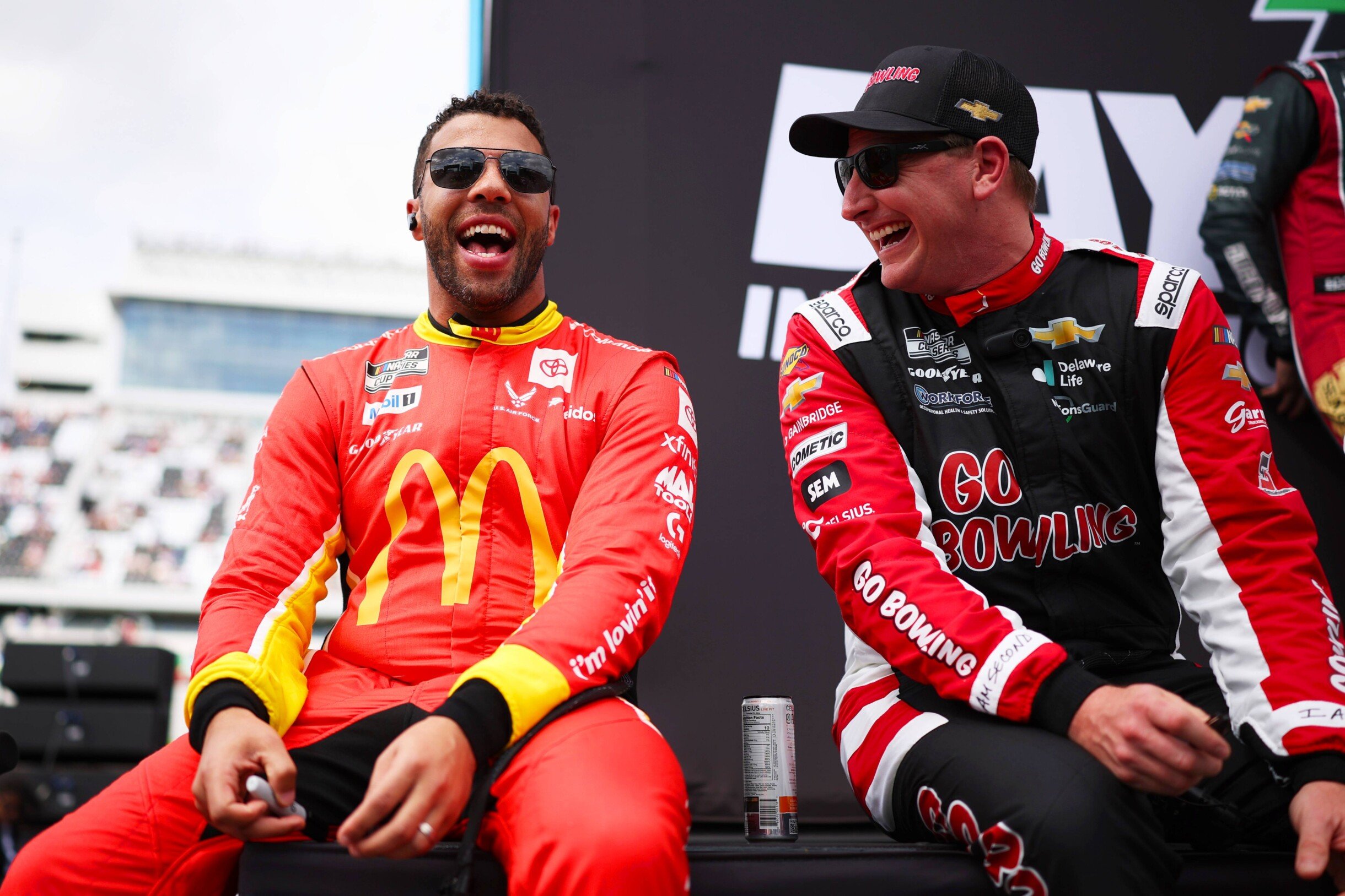 Bubba Wallace will have a new pink paint scheme for Watkins Glen (Photo ...