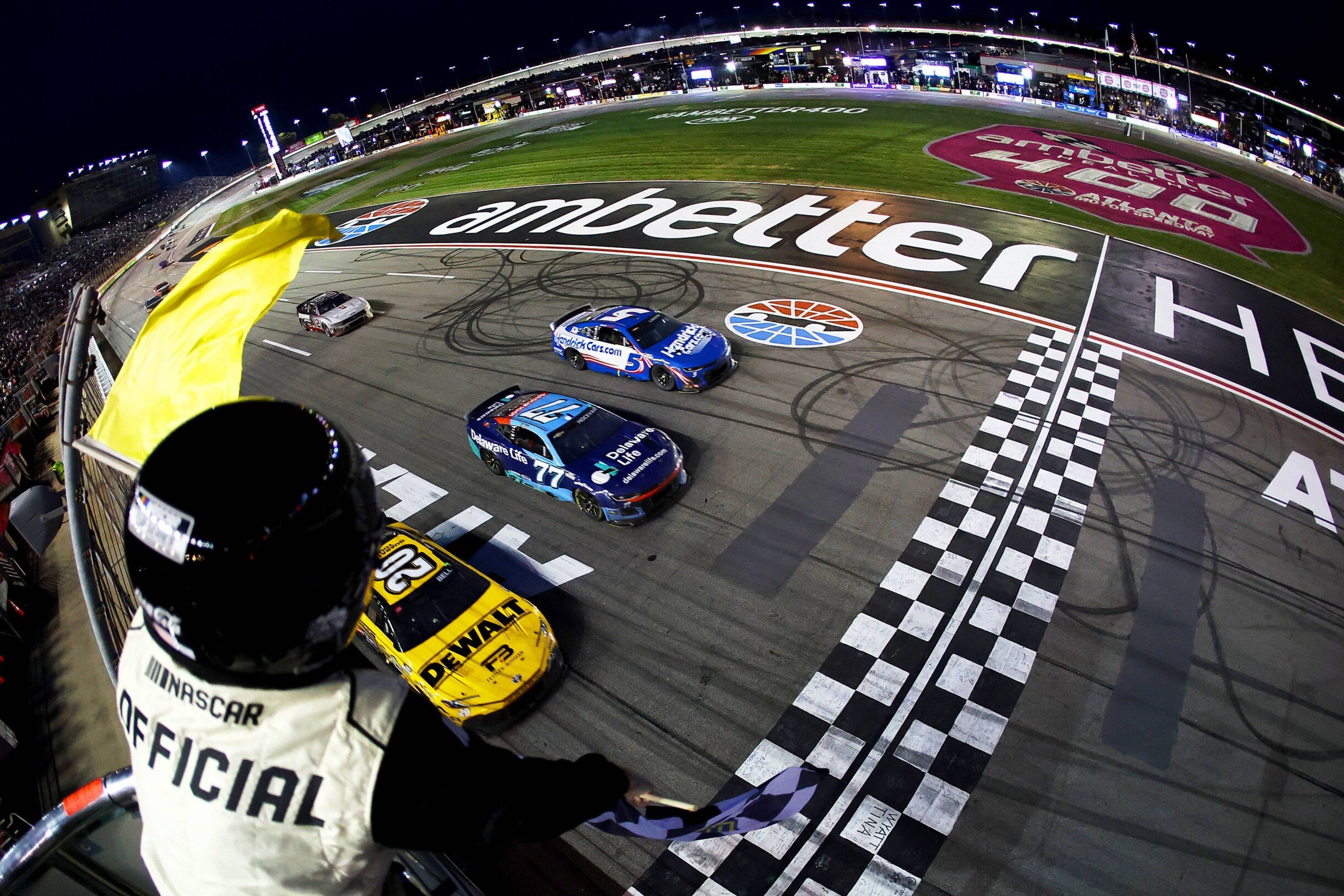 Carson Hocevar had a line of drivers voicing frustration after Atlanta ...