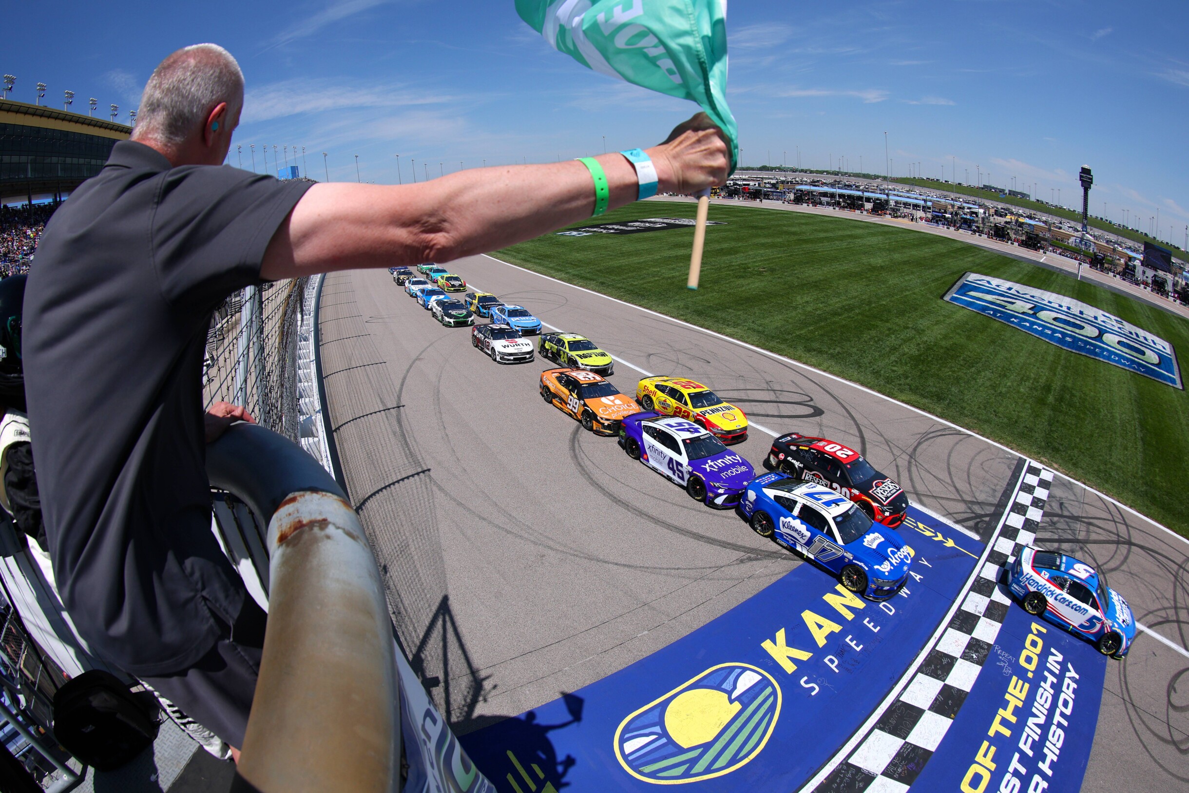 NASCAR issues $75,000 fine and suspension after Kansas Speedway ...