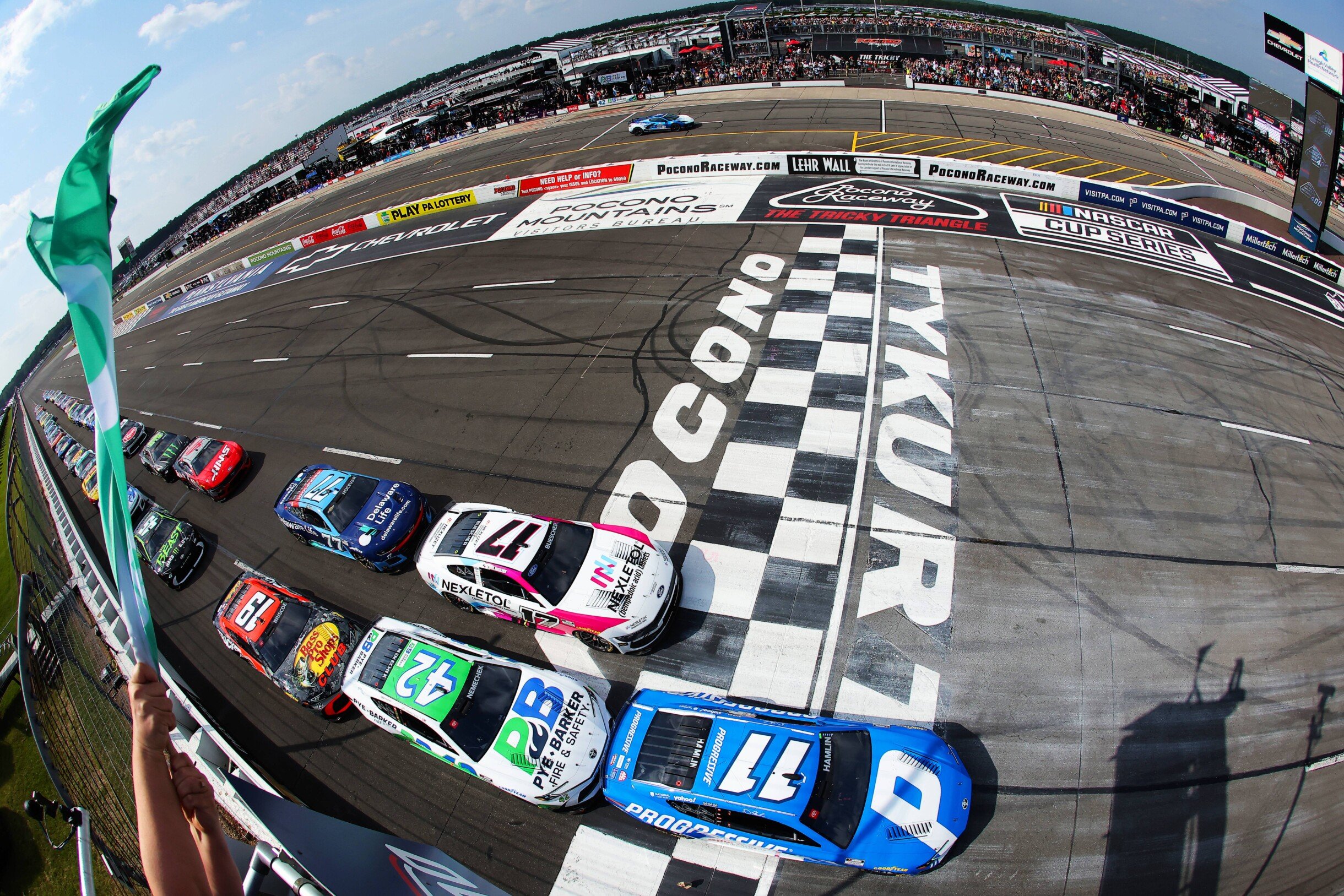 NASCAR TV Viewership: Pocono Raceway (June 2025) - Racing News