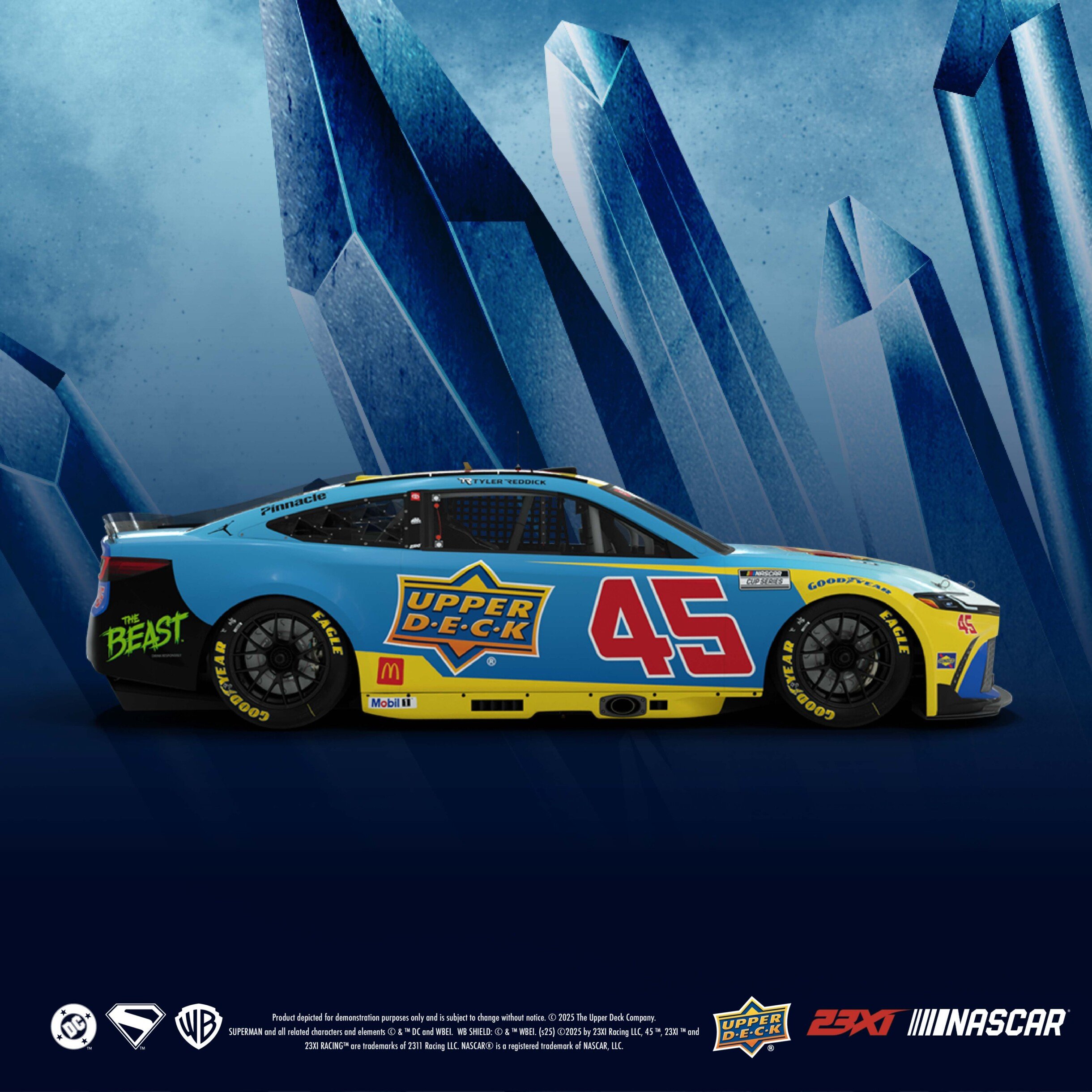 Tyler Reddick running Superman NASCAR paint scheme - Racing News