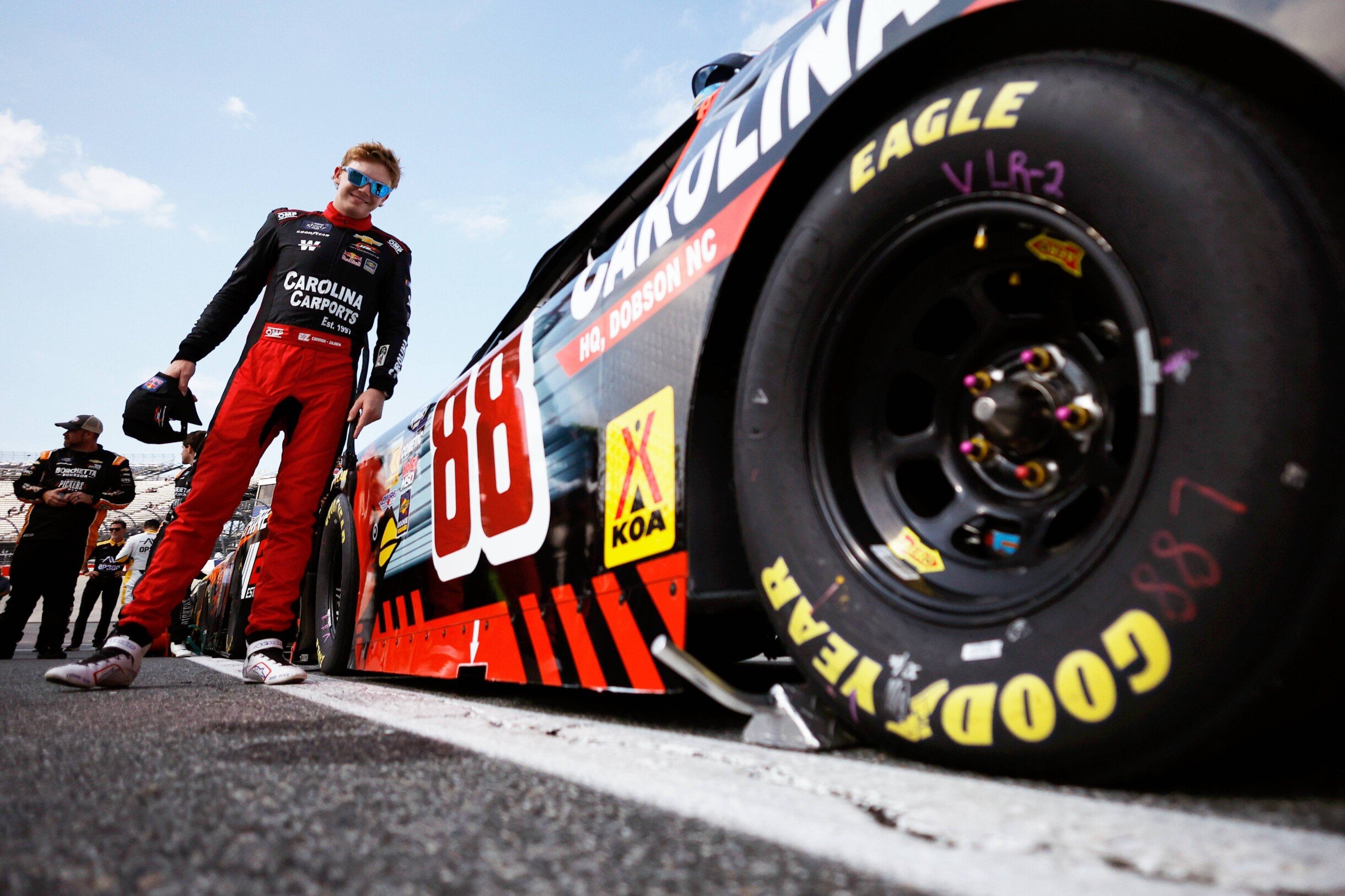 Connor Zilisch is set to race just two weeks after fall in victory lane ...