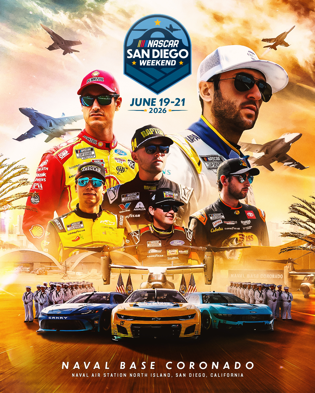 NASCAR is heading to San Diego in 2026 - Racing News