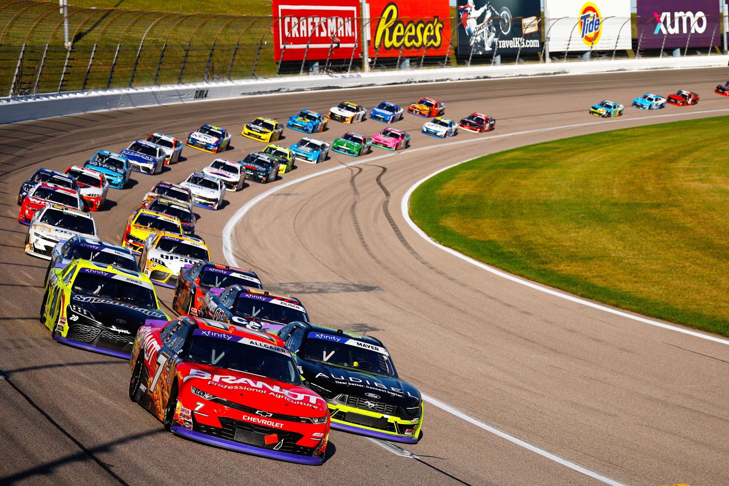How much NASCAR drivers are paid for saying, "As fast as Xfinity ...