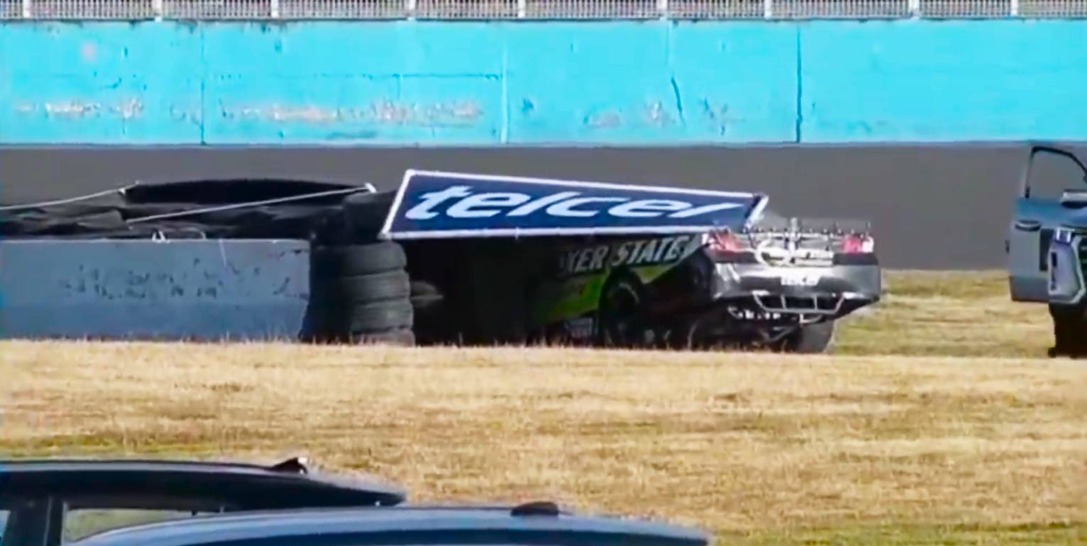 Safety car crashes into parked racecar (Video) - Racing News