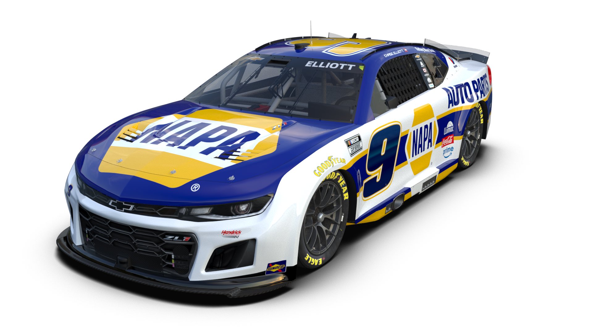 Chase Elliott reveals 2026 NASCAR paint schemes - Racing News