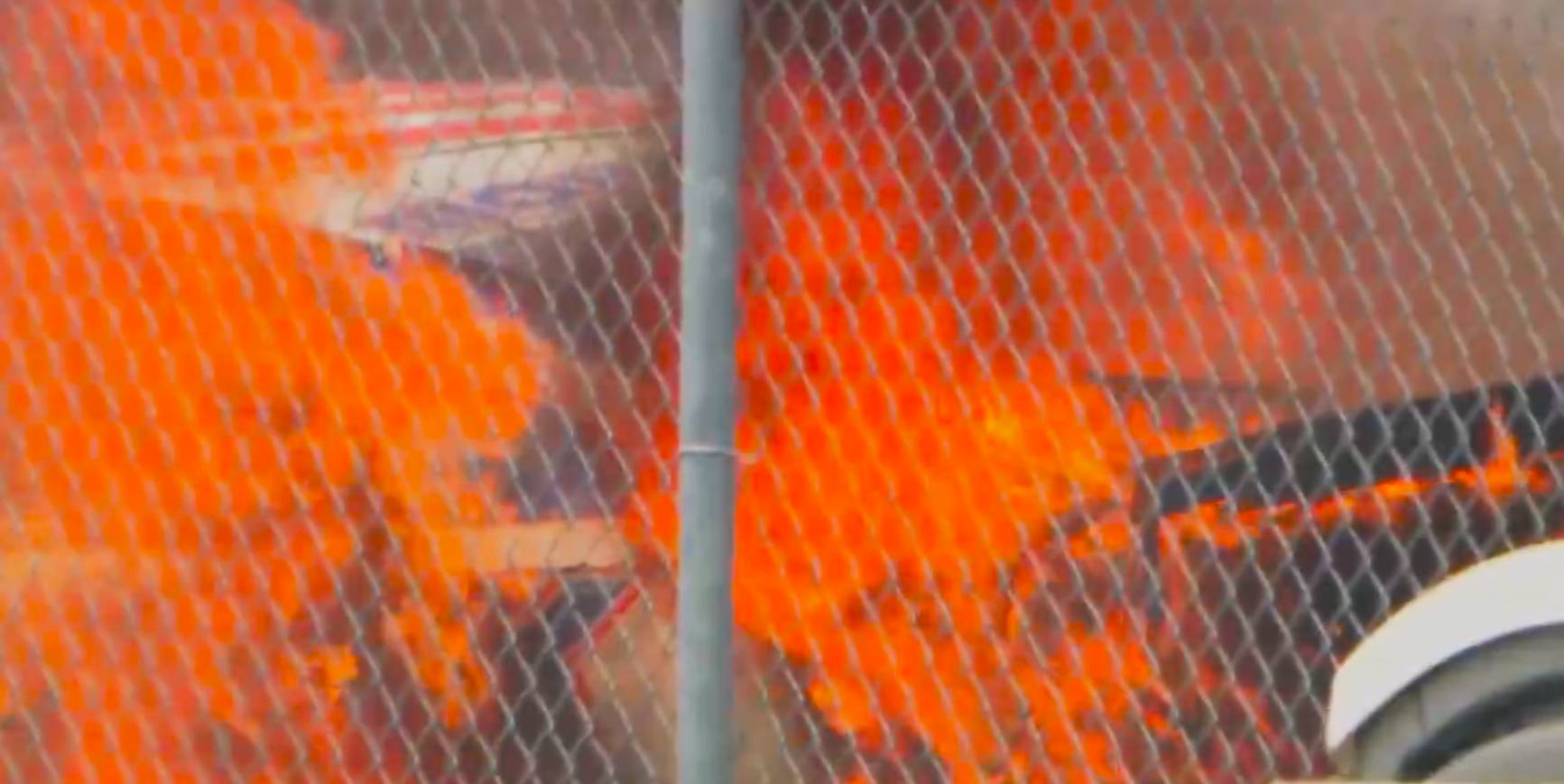 Ryan Preece catches fire in big NASCAR All-Star crash (Video) - BVM Sports