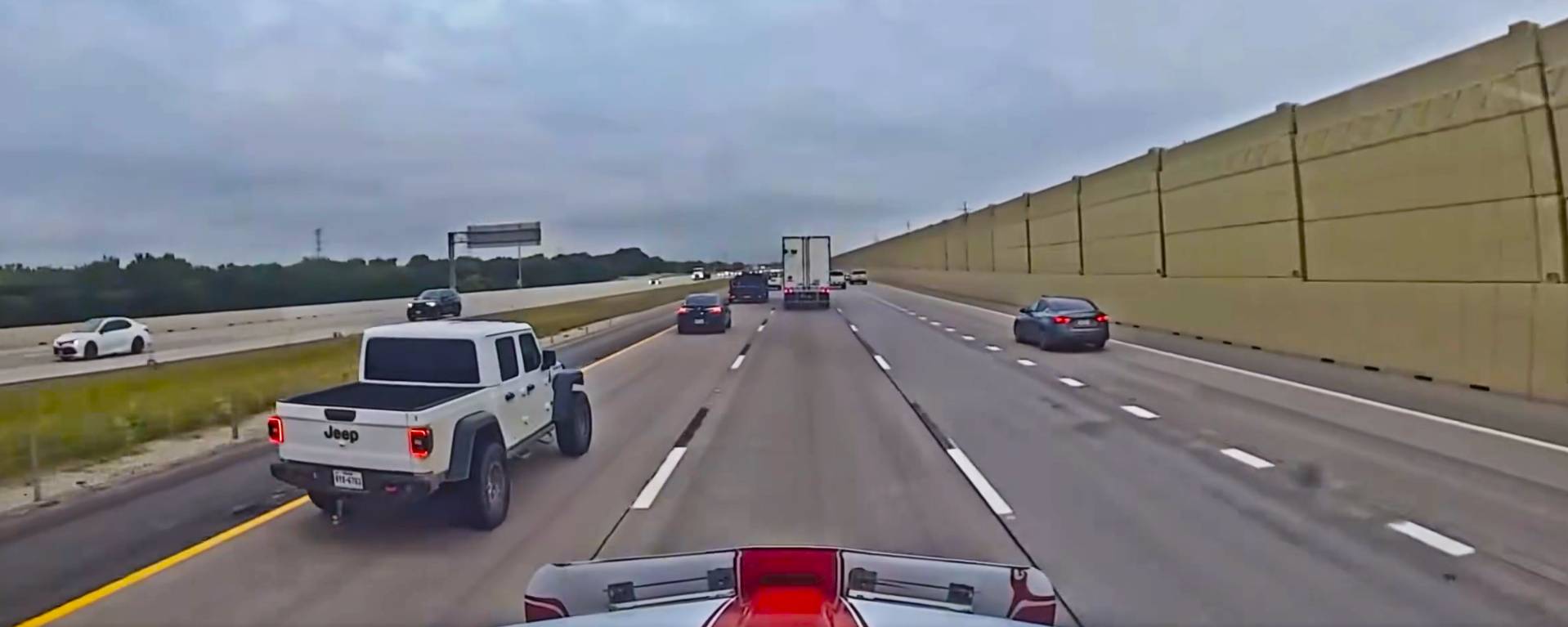 NASCAR hauler involved in highway incident (Video) - Racing News